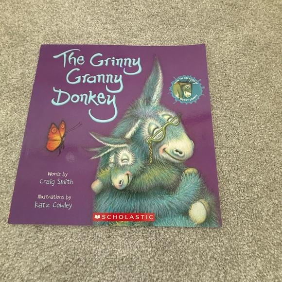 Scholastic | Other | Scholastic Purple The Grinny Granny Donkey Book ...
